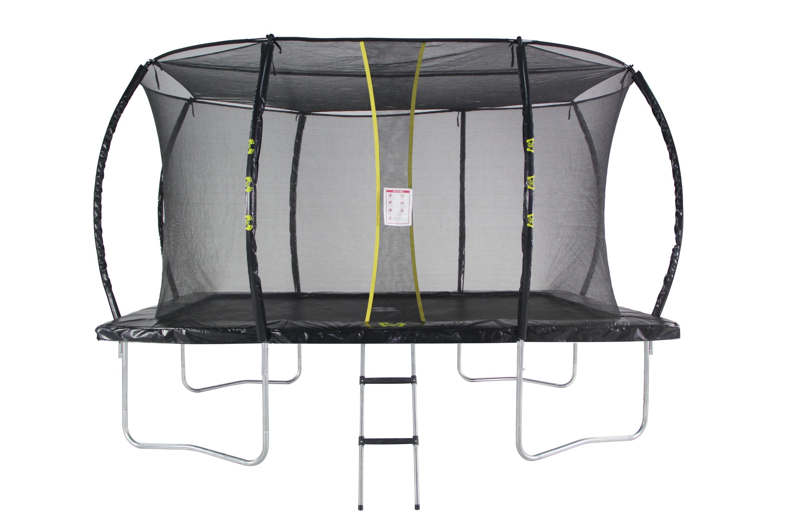 8 x 12ft Replacement Net (Straight Poles)- Black. - Big Air Trampolines